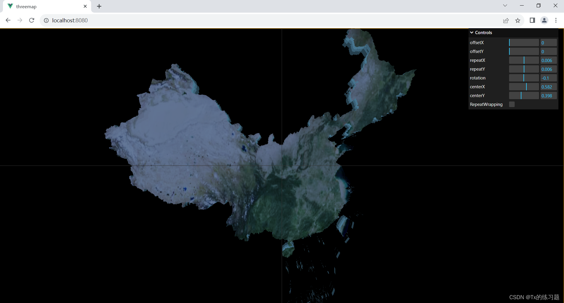 vue2+three.js做出一个精美的3D地图——2.创建地图_3d地图 js_Tx的练习题的博客-CSDN博客