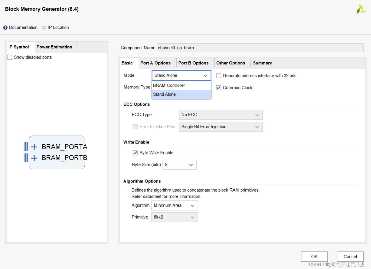关于在vivado中使用AXI总线访问64bit位宽BRAM_vivado axi bram-CSDN博客
