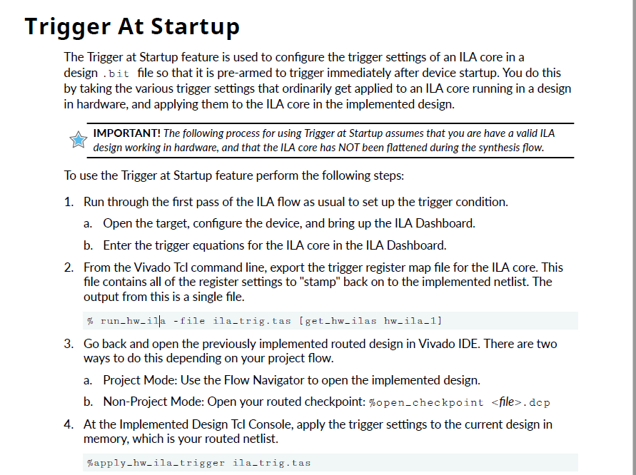 FPGA启动的时候触发和Vivado ILA Advanced Trigger的使用-CSDN博客