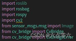 ModuleNotFoundError: No module named ‘rosbag‘_modulenotfounderror: no module named 'rosbag-CSDN博客