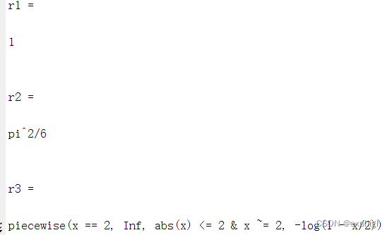 Matlab处理符号运算matlab符号数学 Csdn博客