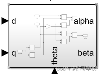 【SIMULINK】基于DQ0模型的三相异步电机自制仿真模型教程_三相电机simulink模型-CSDN博客
