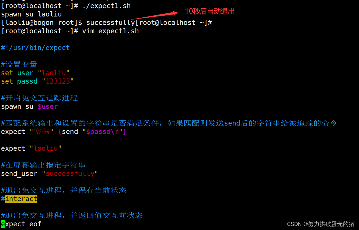 Shell编程之免交互_shell非交互式命令-CSDN博客