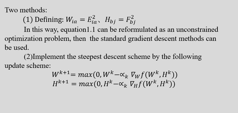 Projected gradient methods for NMF-CSDN博客