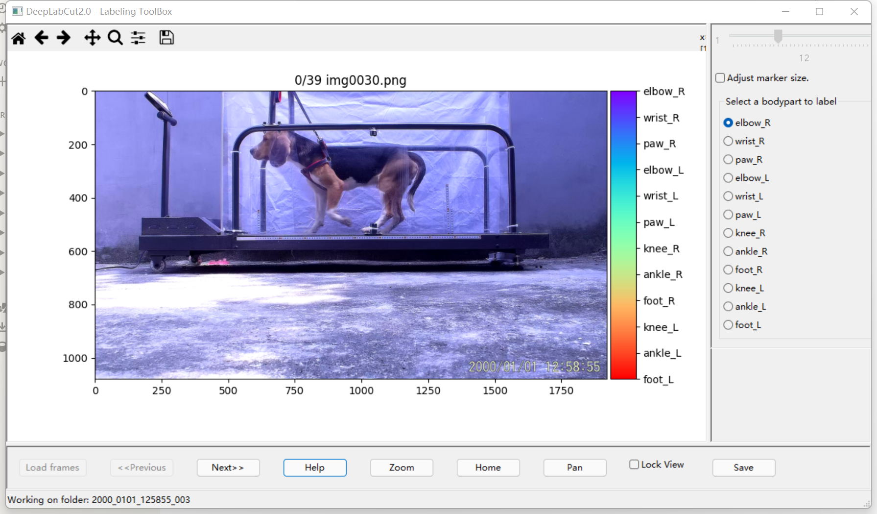 使用DeepLabCut训练自己的数据_deeplabcut训练在autol上-CSDN博客