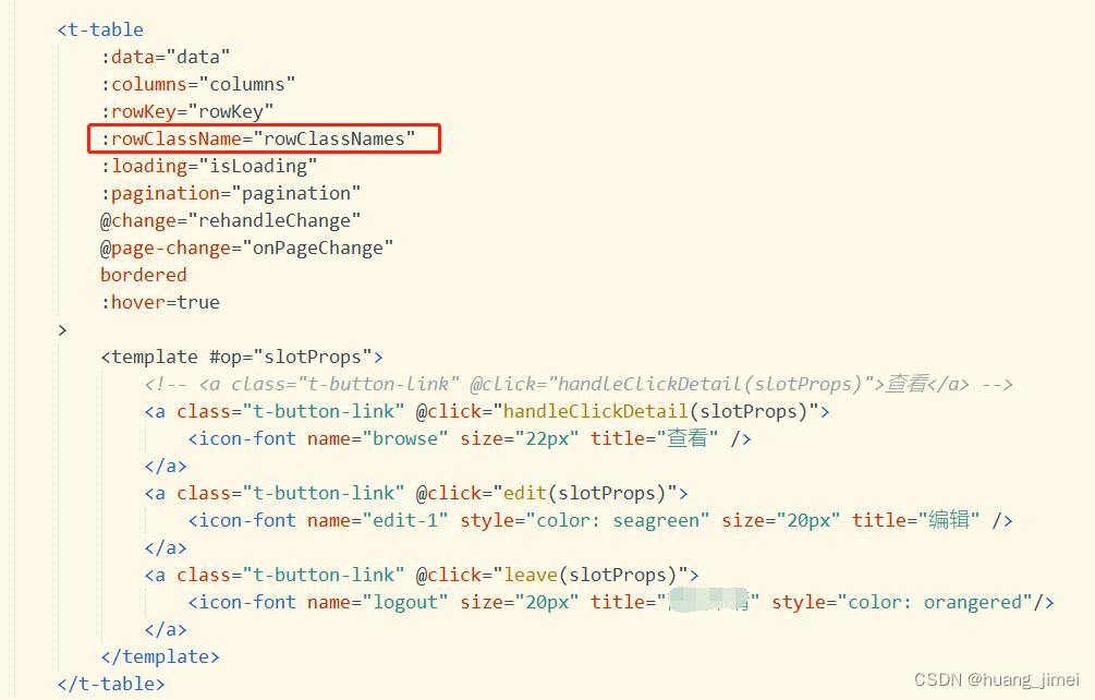 Tdesign 表格中根据返回数据的状态值来显示行的颜色_tdesign t-table表格cell中return-CSDN博客