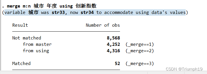 stata使用merge函数类型不匹配的解决办法、去除空格_merge之后有很多不匹配-CSDN博客