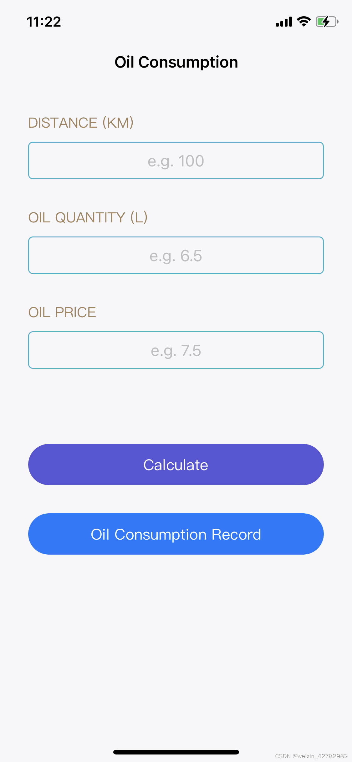 “Oil Consumption“ app Tech Support（URL）-CSDN博客