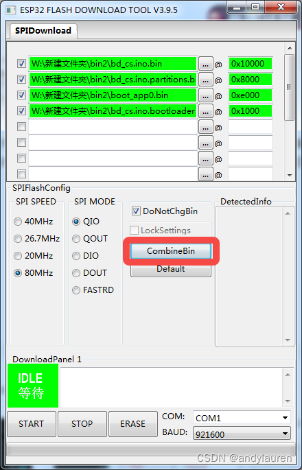 esp32 使用arduino生成bin文件烧录_arduino bin-CSDN博客
