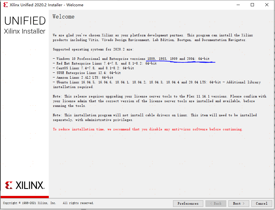 win10安装Vivado 2020.2问题_引用了编译器的版本“4.8.0.0”,该版本高于当前正在运行的版本“4.7.0.0”-CSDN博客