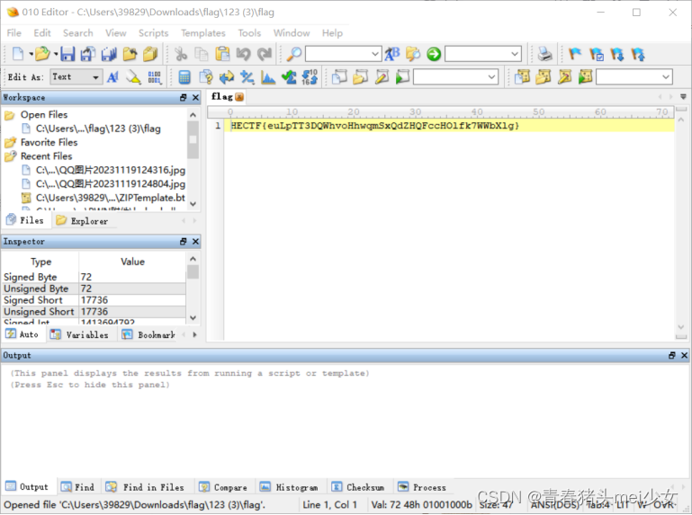 练习流量分析DAY8 [2023HECTF_ezpcap]-CSDN博客
