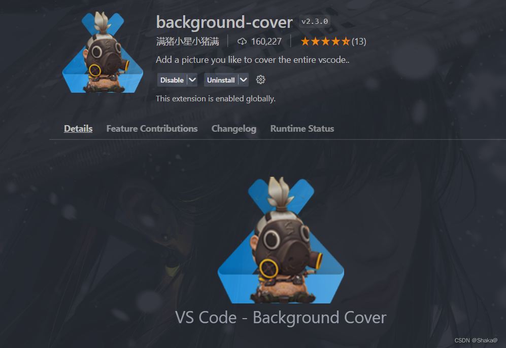 怎么更换vscode背景图，放入自己喜欢的图片_vscode换背景插件-CSDN博客