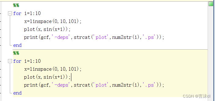 Matlab基础知识二_matlab单独运行某一节-CSDN博客