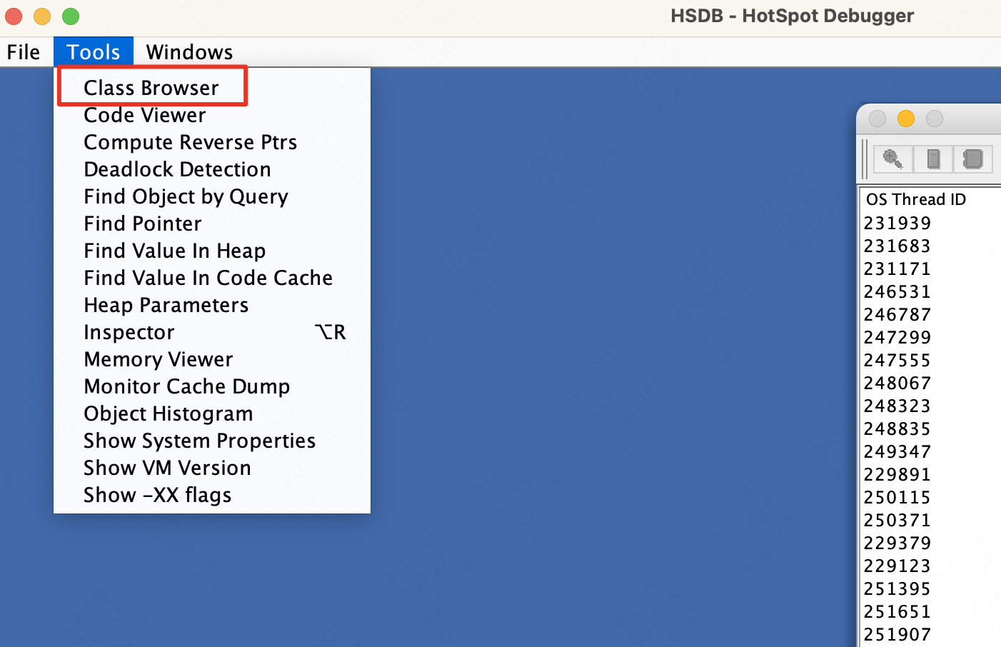 使用jvm工具：hsdb查看动态代理生成的代理类jdk动态代理对象 Debug怎么找到实际处理类 Csdn博客
