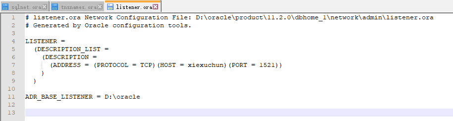 Oracle学习笔记(一)。PL/SQL Developer下载安装。Oracle 的链接配置。tnsnames.ora，sqlnet.ora，listener.ora_tnsnames ...
