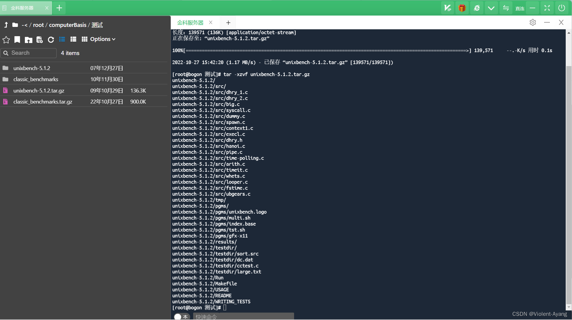 Unix Bench详细安装及使用步骤unixbench使用方法 Csdn博客 