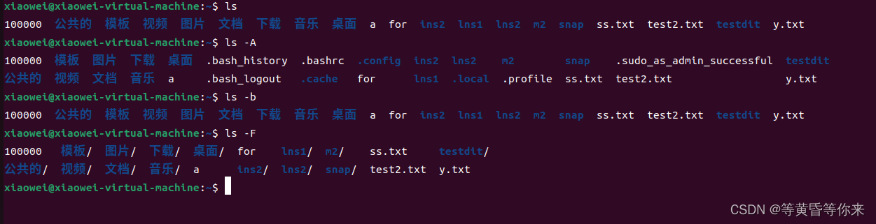 10000+字带你理解Linux常用的文件操作命令&Linux文件系统/目录介绍_虚拟机echo od 命令-CSDN博客