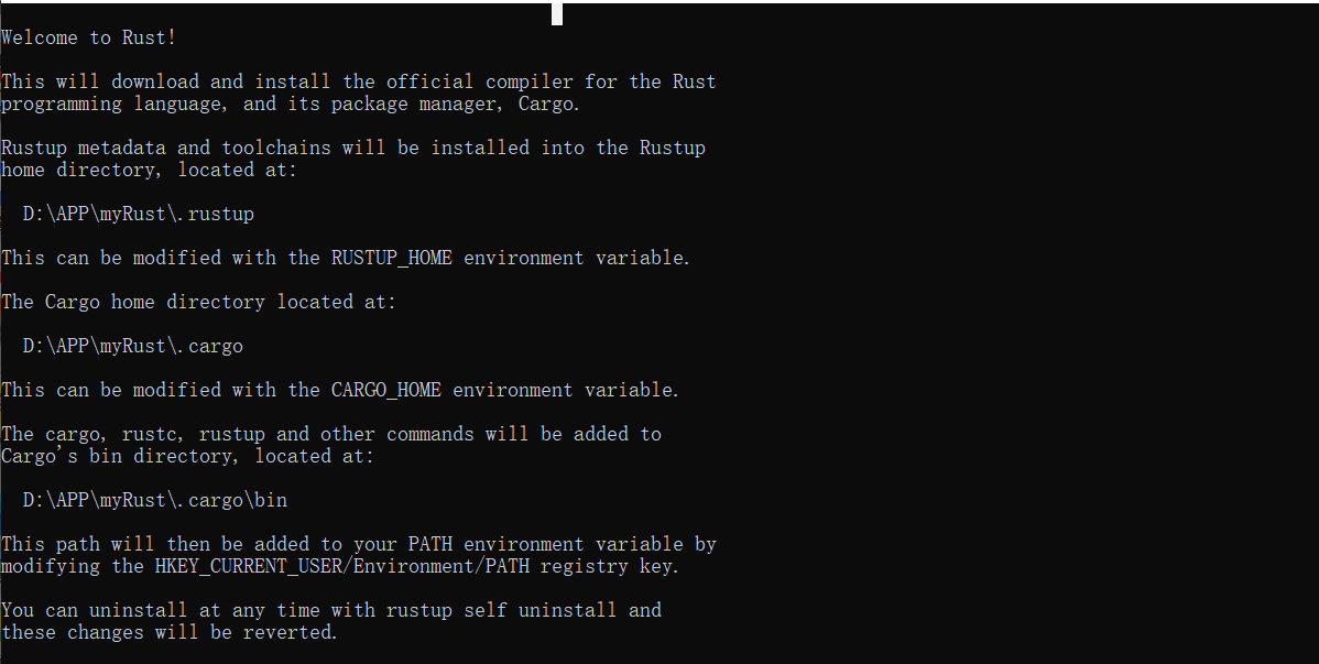 自定义Rust安装路径，自定义安装Rust_rust安装如何更改路径-CSDN博客