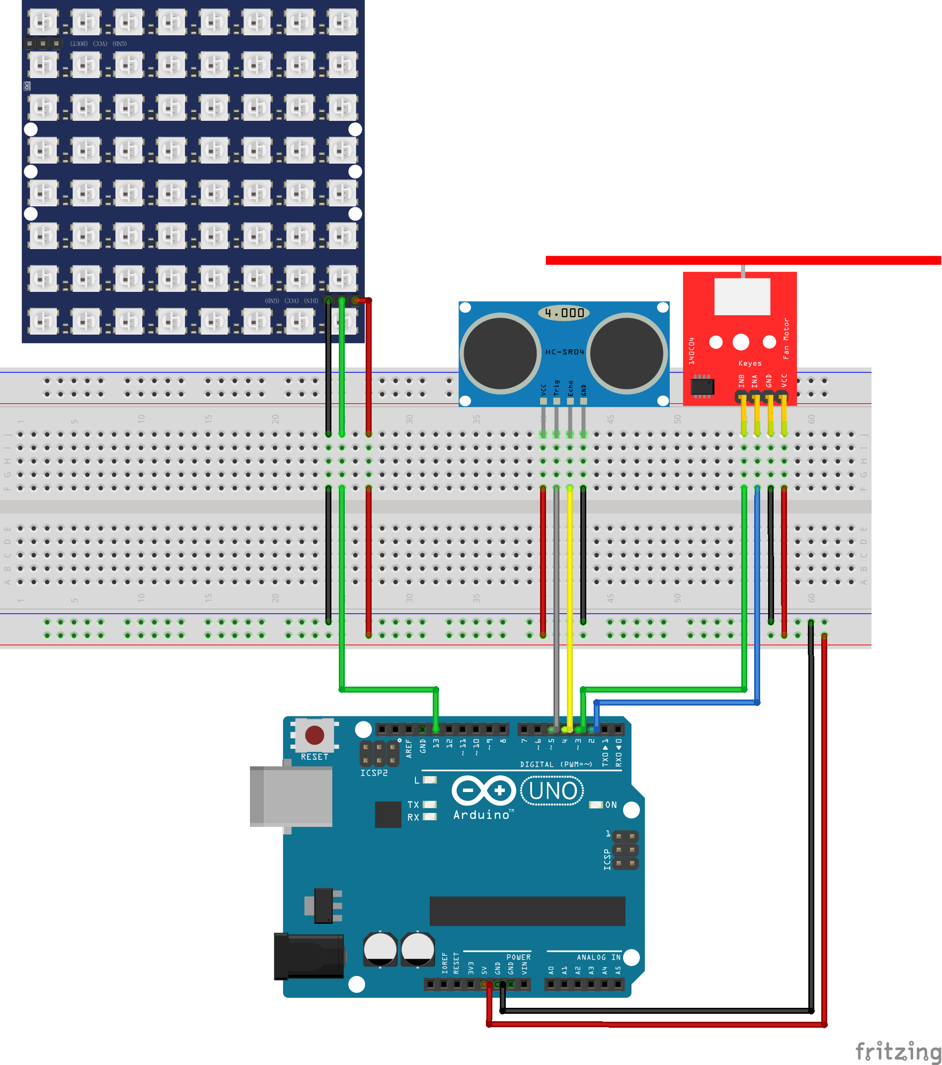 Fritzing软件绘制Arduino面包板接线图传感器模块库文件104_hc-sr04在fritzing中-CSDN博客