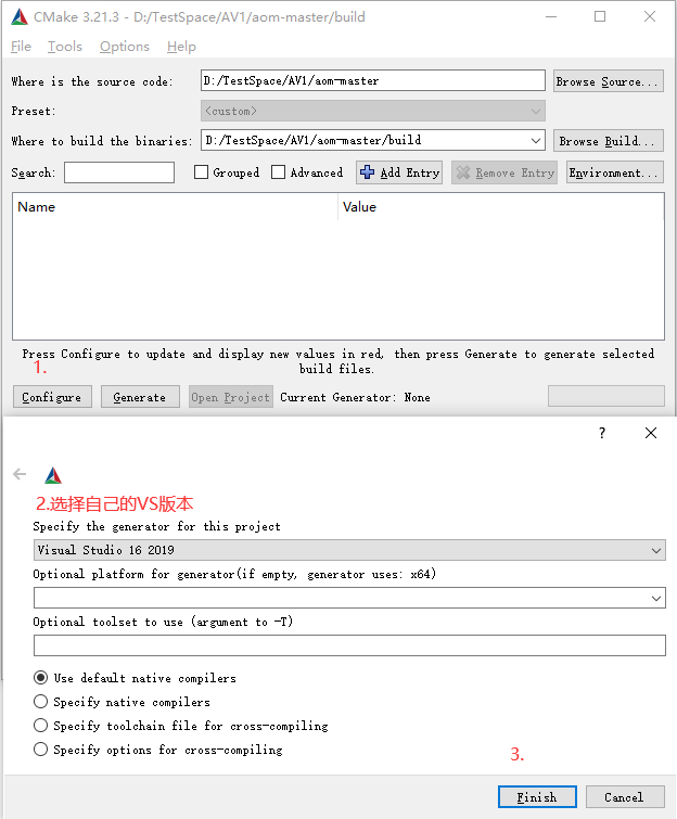 Windows下AV1代码配置过程_av1编译-CSDN博客