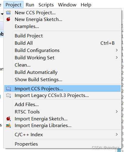 CCS8.0 TMS32028335新建工程、导入工程以及LED实验程序烧录Flash_ccs导入工程-CSDN博客