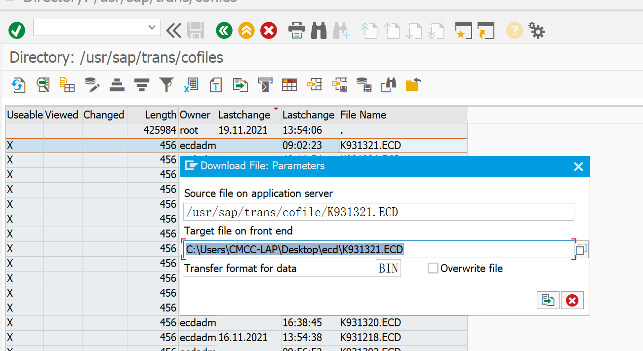 SAP ABAP AL11导出传输请求与导入非传输系统或修改配置文件-CSDN博客