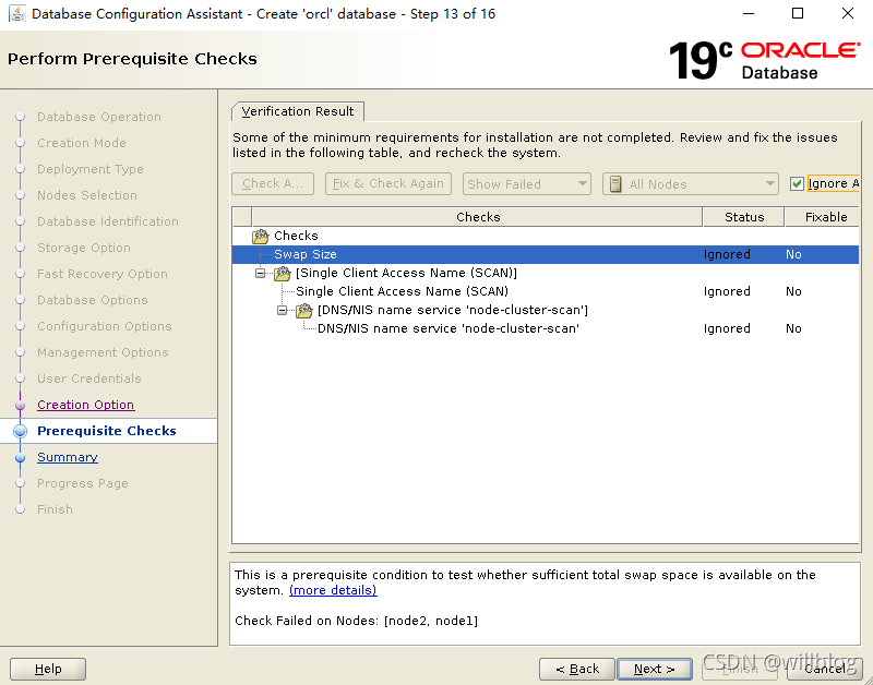 Linux安装oracle Database 19c Rac Linux查看grid节点配置 Csdn博客