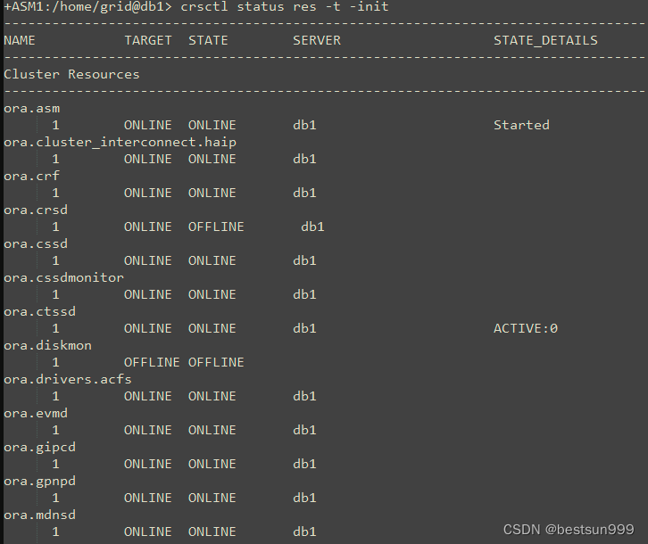 ora.crsd服务offline状态处理_oracle集群中的offline-CSDN博客