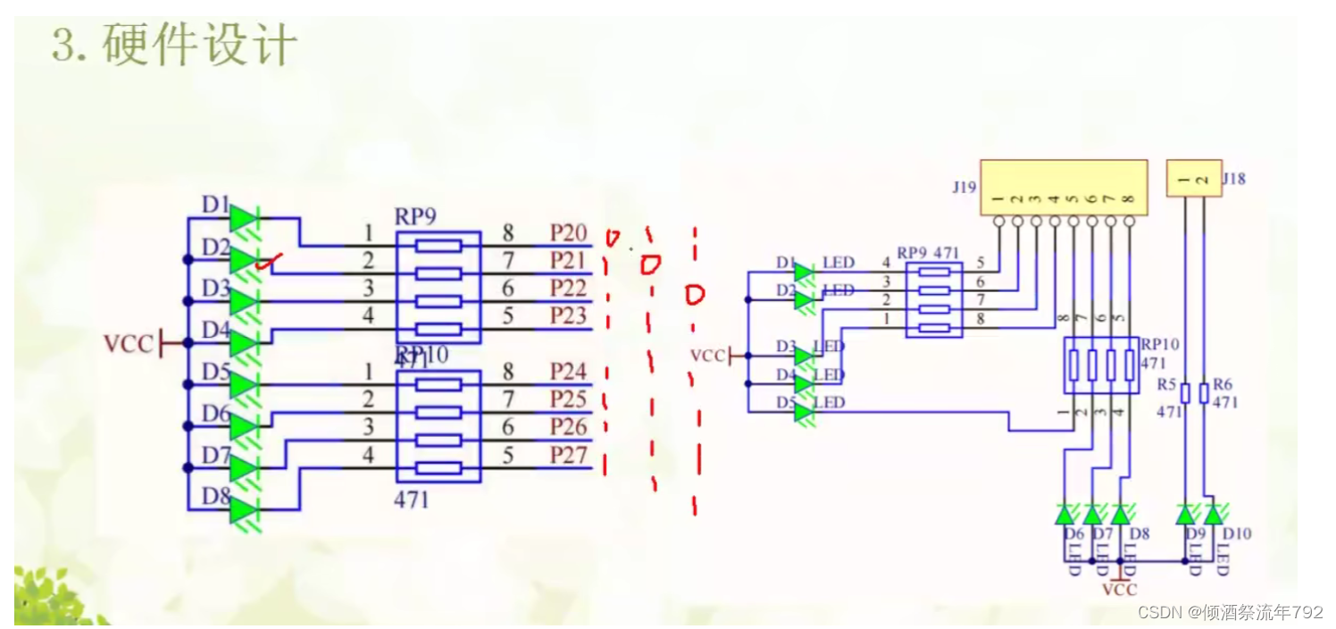 8.点亮第一个LED(普中51A2)_普中开发板第一个小灯-CSDN博客