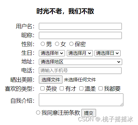前端学习--HTML2_前端remark-CSDN博客