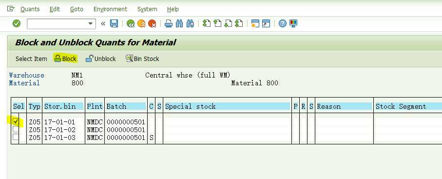 SAP WM初阶LS07冻结Quant_sap 怎麼把庫存block-CSDN博客