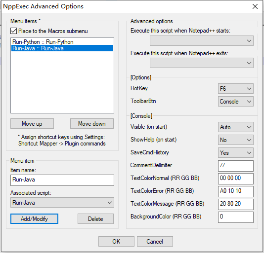 Notepad++安装NppExec插件运行JAVA和PYTHON程序-CSDN博客