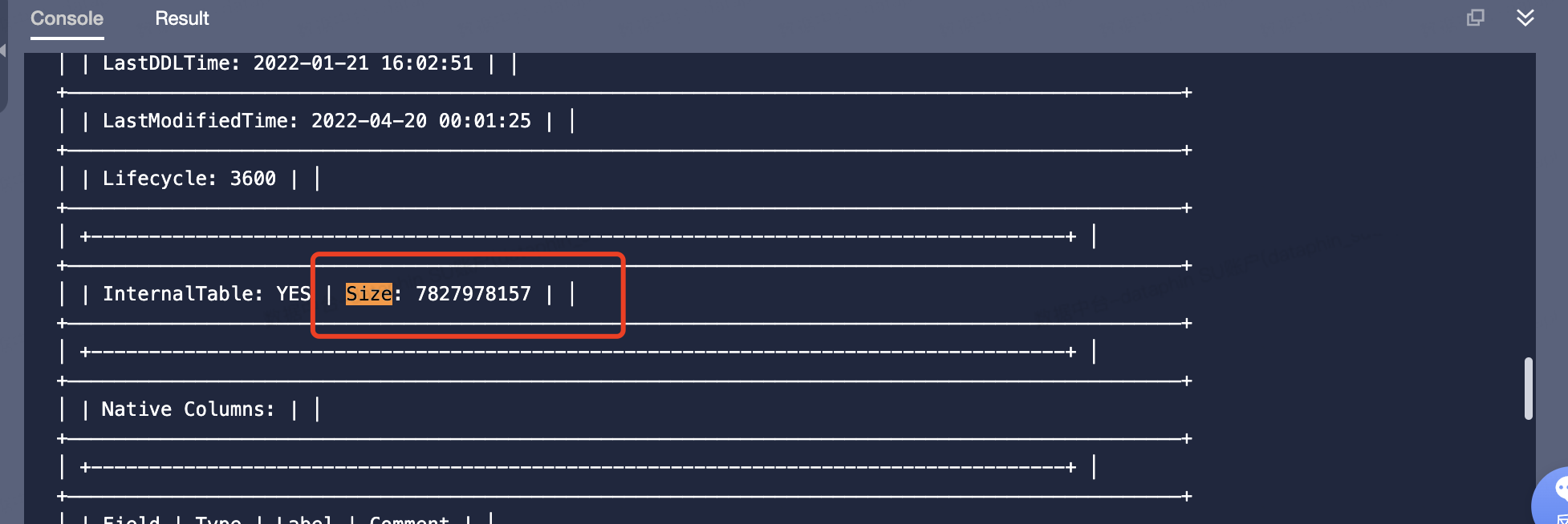 hive/maxcomputer查看单个表存储大小_maxcompute 表大小-CSDN博客