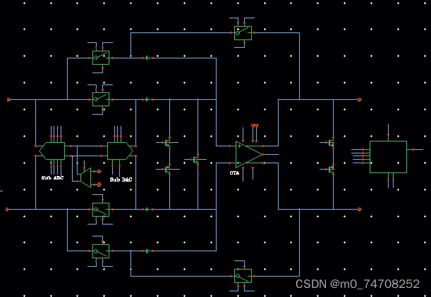 10bit 100MS/s 流水线Pipelined ADC电路，采用0.18um工艺，直接可以用，直接可以跑仿真，包含实际电路和各模块的测试电路_pipeline adc csdn-CSDN博客
