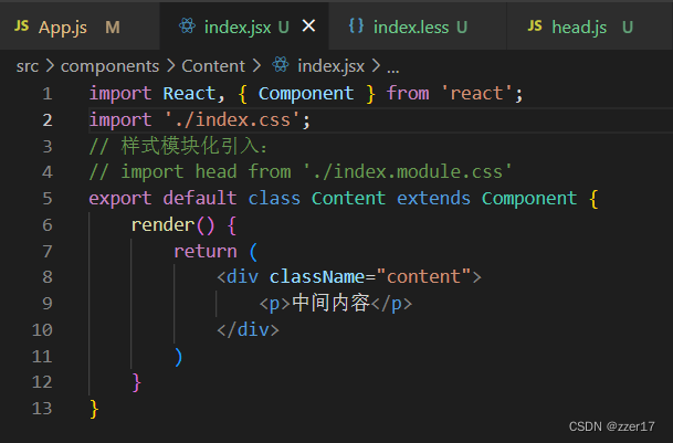 React样式模块化——less Xxx Moudle Css React 项目使用less Module Csdn博客