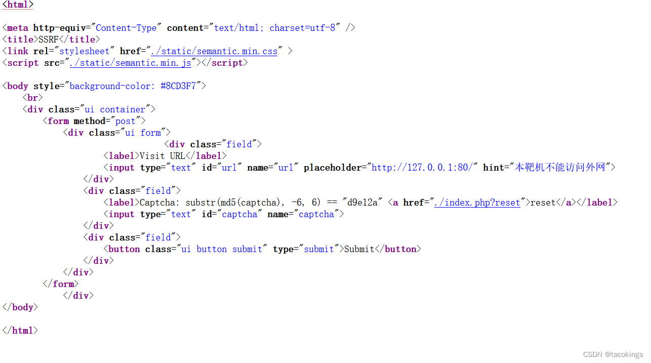 攻防世界之SSRF ME详解-CSDN博客