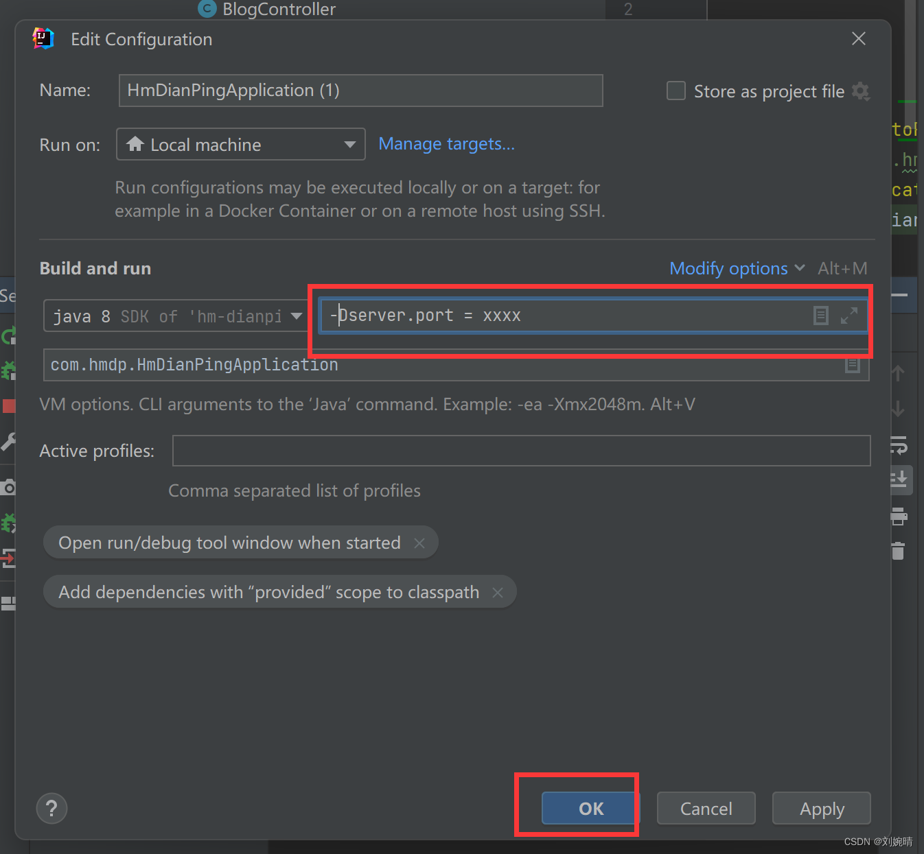 【IDEA 最新版】复制 SpringBoot 项目，搭建集群，为复制好的集群配置新的端口号 （解决没有 VM options 的问题）_springboot vm options-CSDN博客