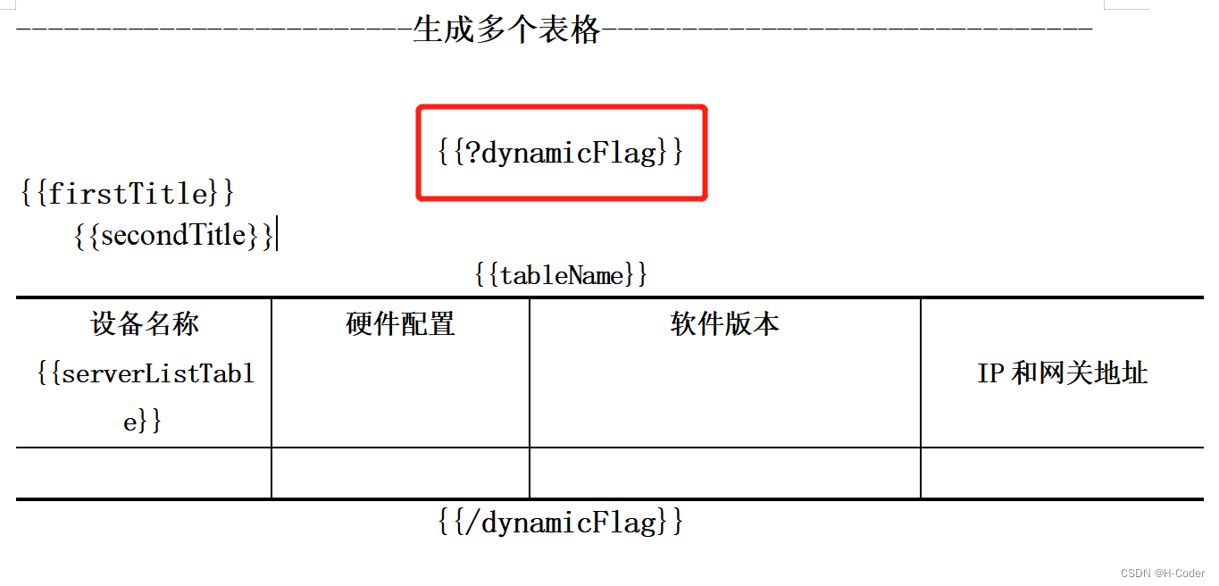 Poi导出动态表格 数据渲染支持单元格合并 Wordpoi Tl 动态表格 Csdn博客 
