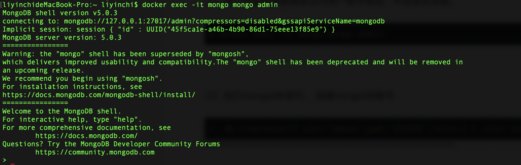 Docker部署MongoDB-CSDN博客