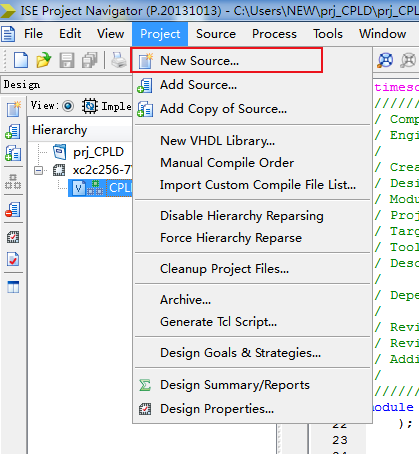 xilinx基础篇Ⅰ（7）ISE14.7开发基础流程 [CPLD章节]_如何用xilinx的ise中的readback读取cpld程序-CSDN博客