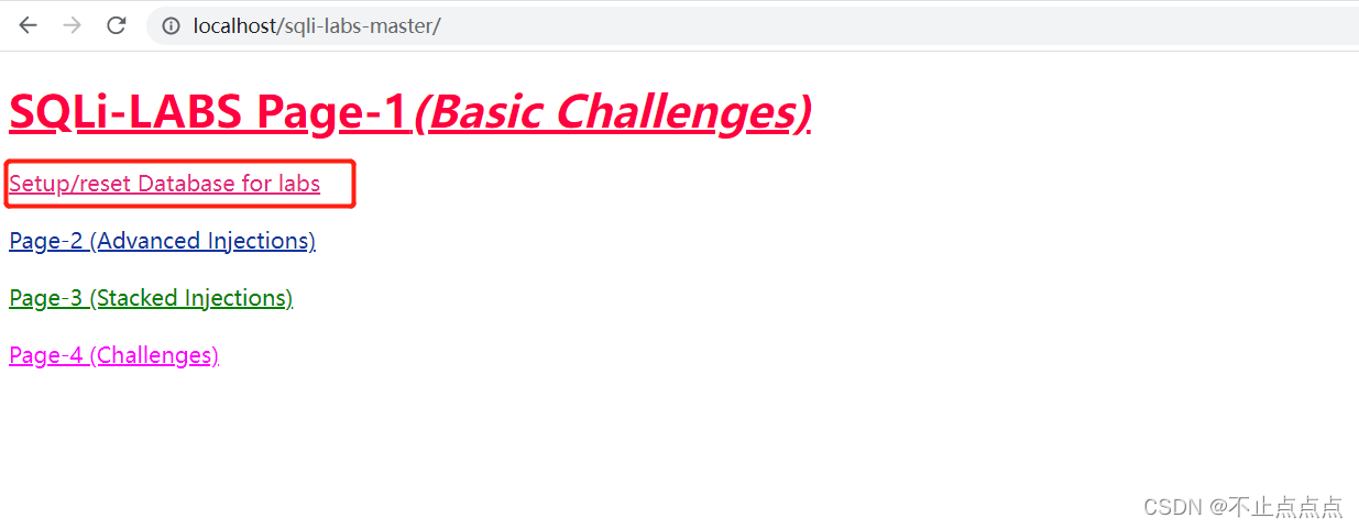 sqli-lab安装中遇到的报错_sqlilabs报错-CSDN博客
