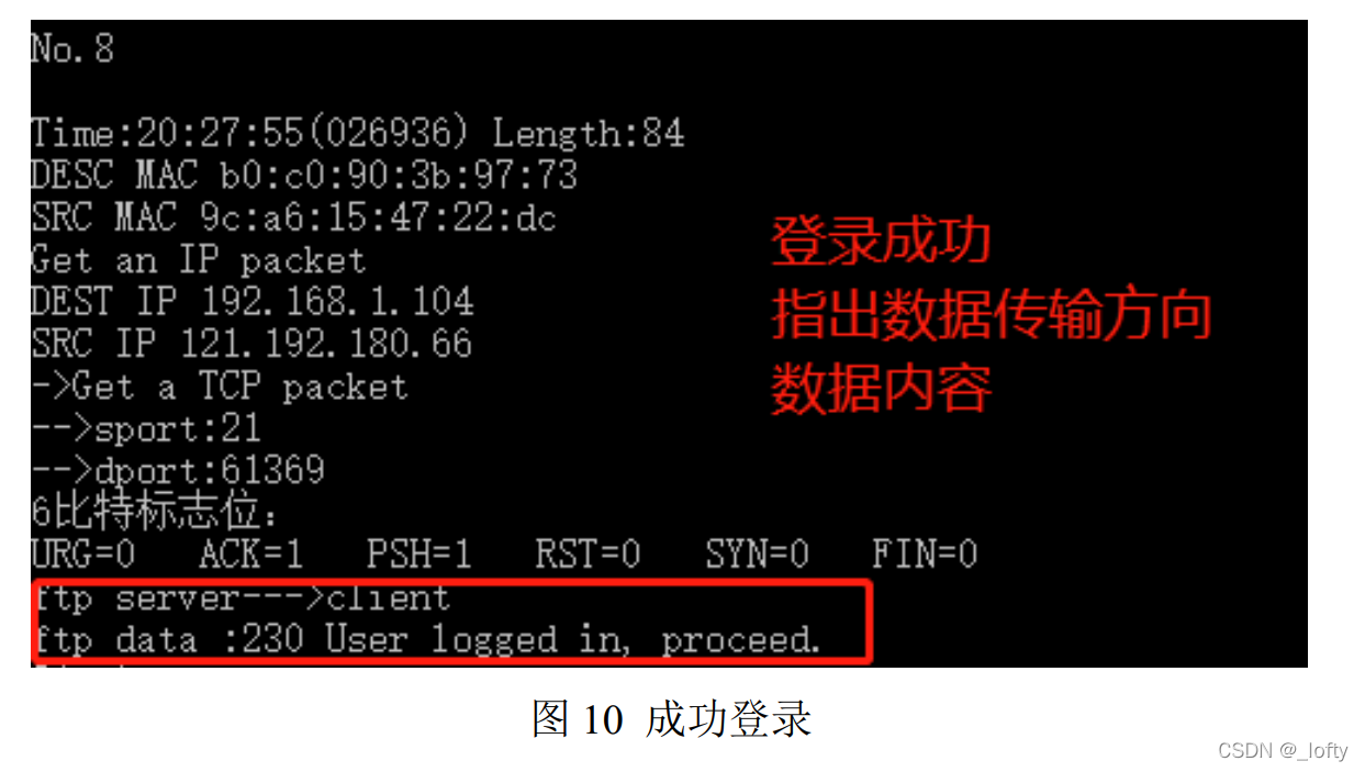 计算机网络实验:用 Winpcap 监听并解析 Ftp 命令和捕获tcp握手包和挥手包实验三 运用ftp命令抓取tcp头结构ppt Csdn博客