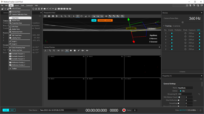 OptiTrack」搭建动作视觉运动捕捉系统教程_optitrack动捕绿色模式-CSDN博客