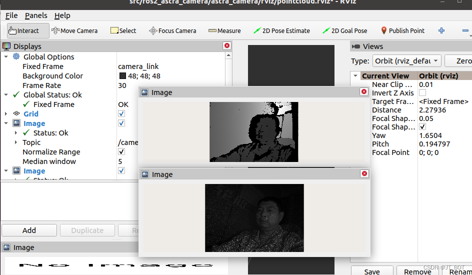 在ros2 foxy版安装奥比中光Astra Pro RGBD深度像机_astra pro plus ros2 csdn-CSDN博客