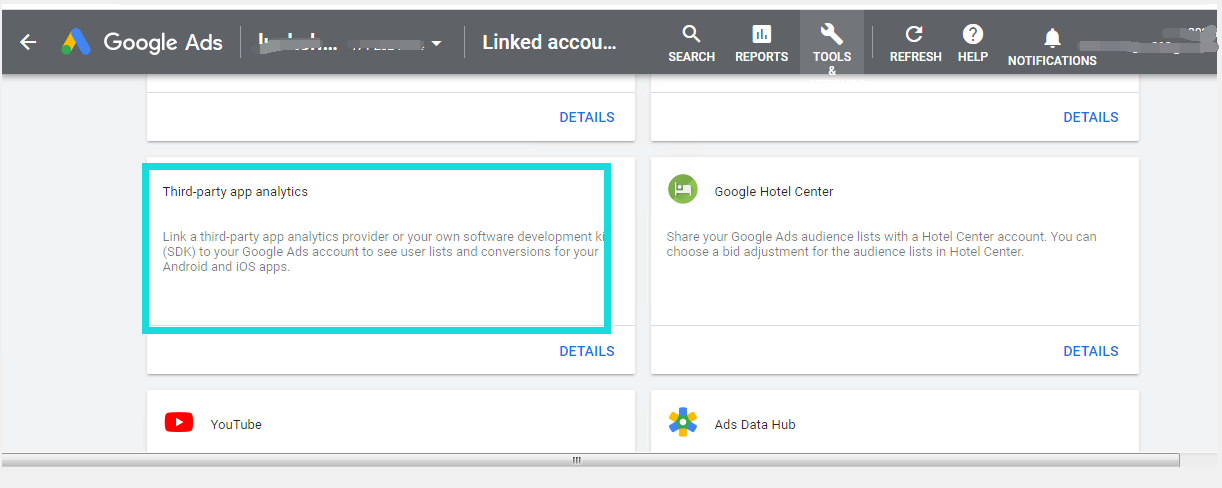 AppsFlyer Research (11) Configuring Google Ads MCC to get LINK ID ...