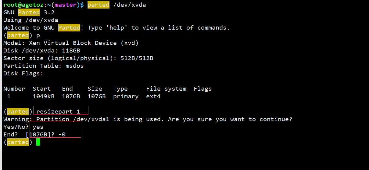 Linux根目录分区扩容_parted 扩容根分区-CSDN博客
