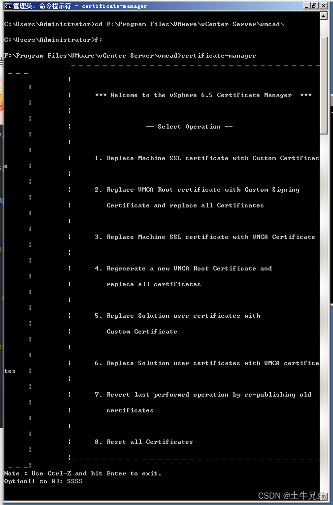 VMware vSphere vCenter 6.5 证书过期无法登录 提示503 Service Unavailable_503 service unavailable (failed to ...