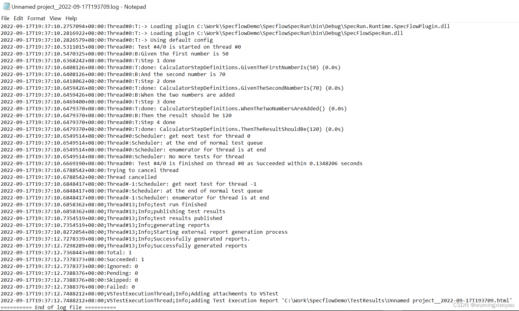BDD - SpecFlow BDD 测试实践 SpecFlow + SpecRun_xbdd-CSDN博客