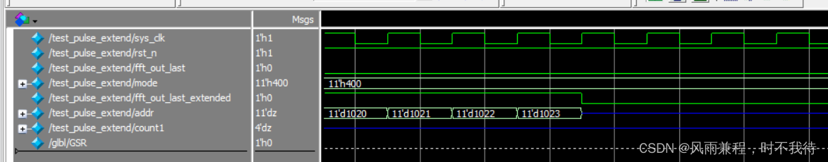 Verilog 将单周期脉冲扩展为多周期 Csdn博客