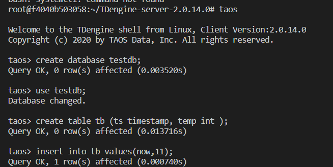 Tdengine 测试_tdengine 查看版本-CSDN博客